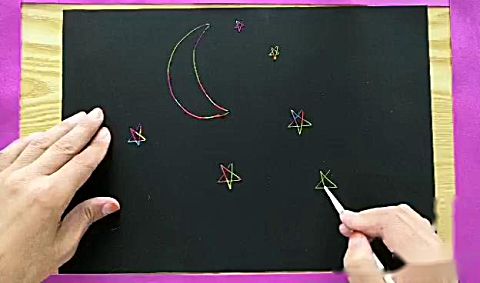 陈老师微课刮刮画