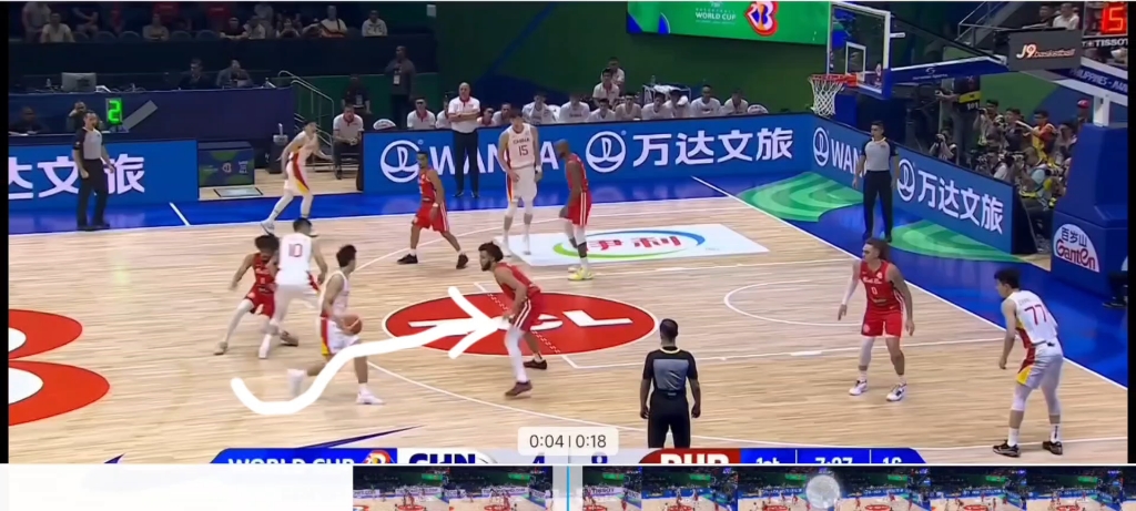 细节分析2023年男篮世界杯中国对阵波多黎各