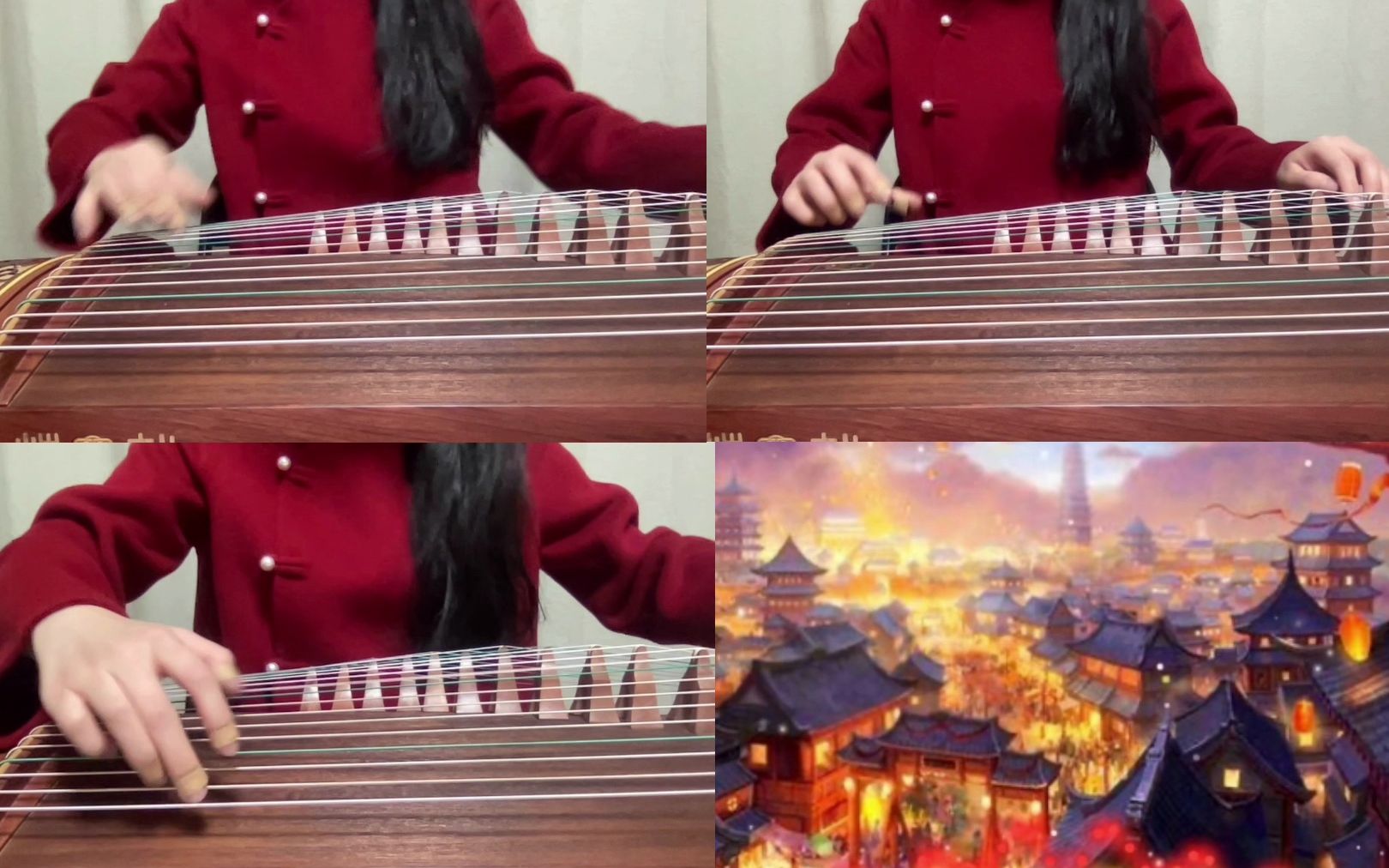 市集 合奏 古筝和Python碰撞