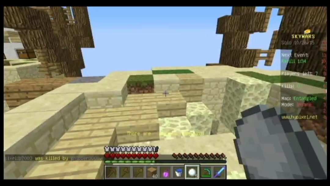 ※我的世界※Minecraft《贝尔服务器小游戏 菜鸡的空岛战争 》