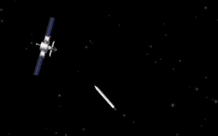 反卫星导弹成功试射-航天模拟器