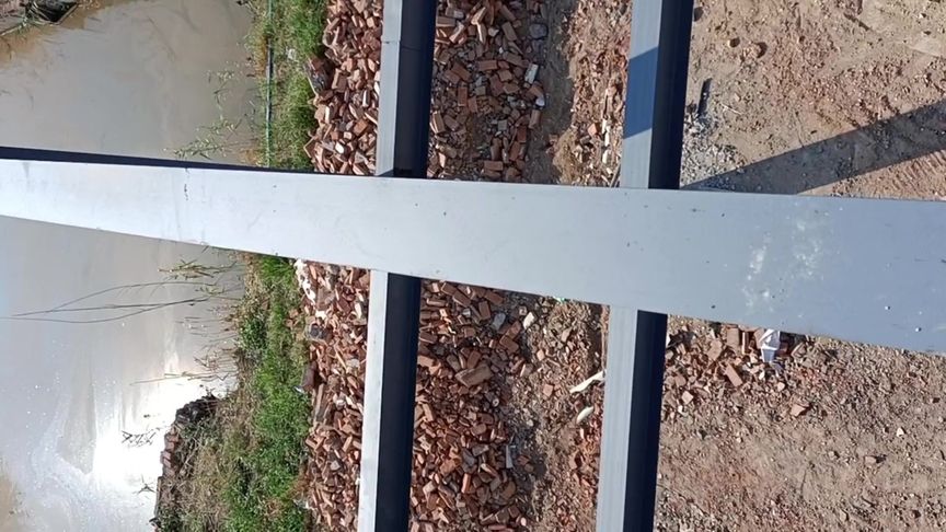 #创作灵感 工地仔专业钢结构安装#施工现场实拍 #高温下的劳动者