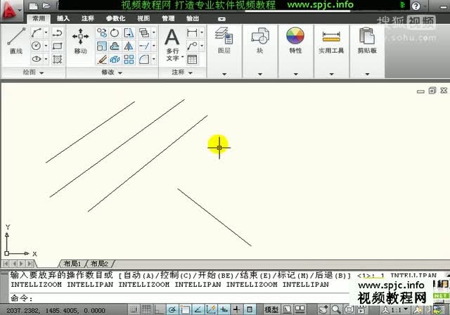 cad2010教程4.3 延伸命令