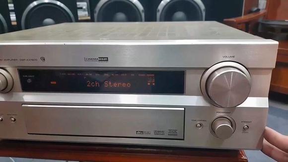 雅马哈DSP-AX1500功放,获得THX认证,声音动态宽广
