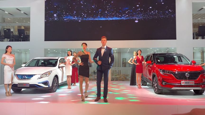 #2019年广州车展#车模来了,车模真的来了!这个是最赏心悦目奖