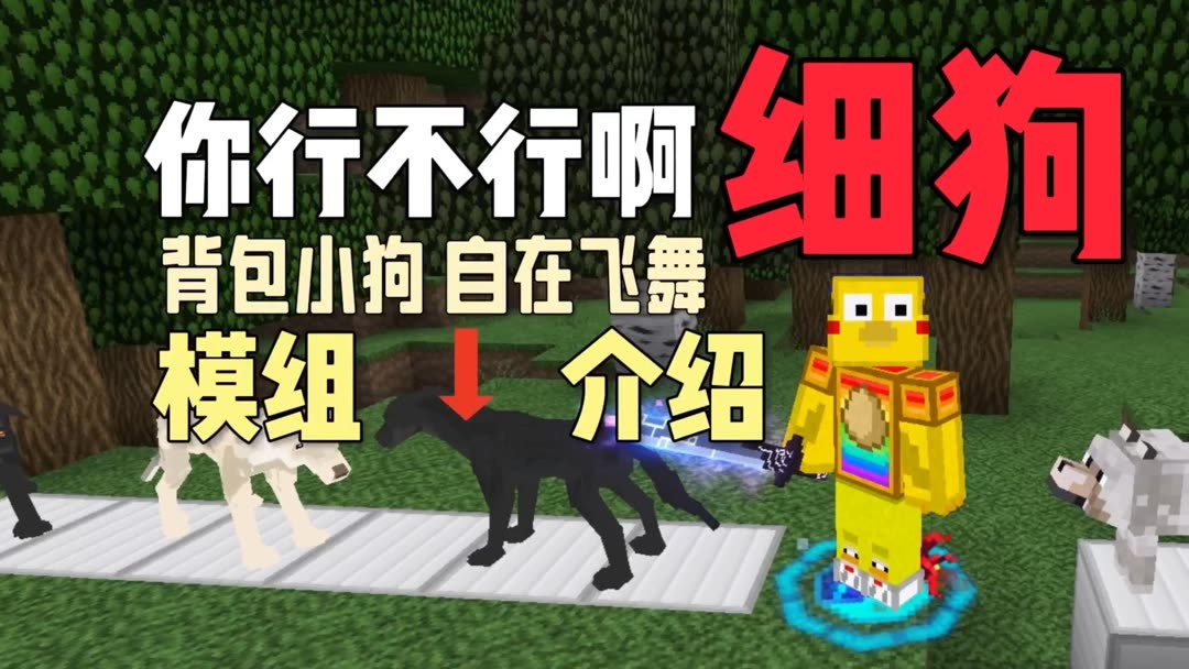 我的世界模组介绍:你行不行阿细狗