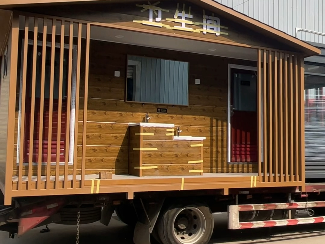 景区公园太适合这样的移动厕所了