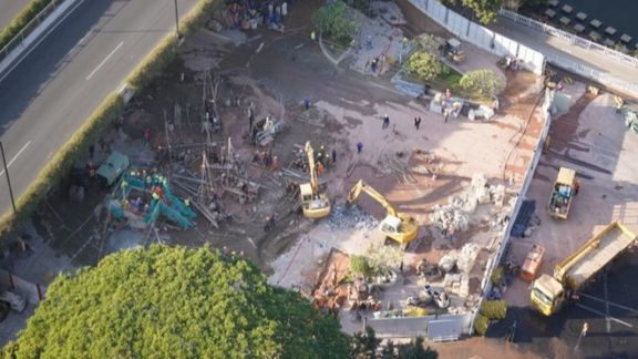 广州地陷21米处找到一名遇难者!系此前通报中53岁湖南耒阳人