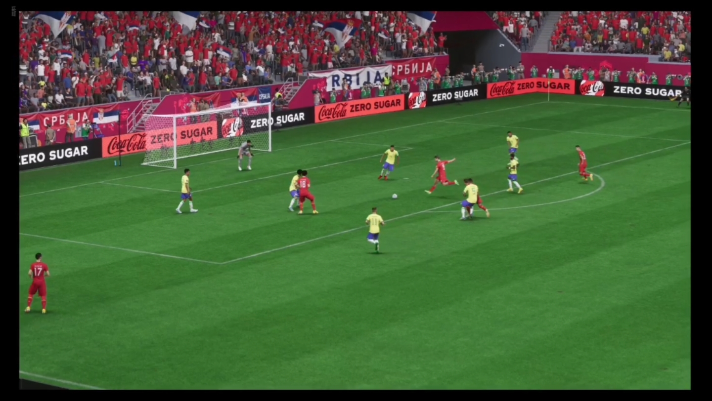fifa世界杯模拟战,进球