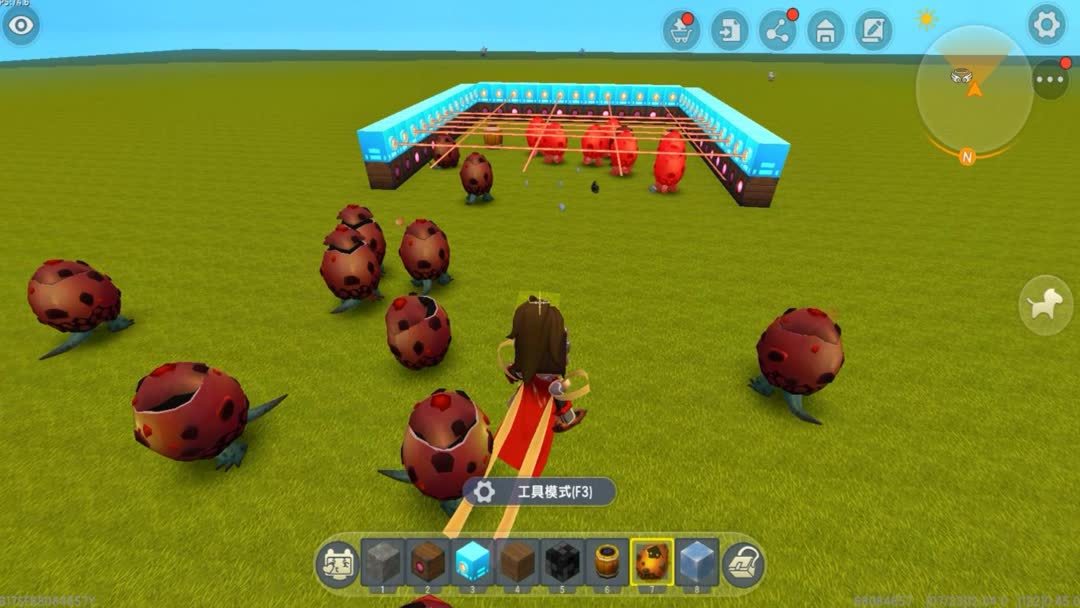 迷你世界飞龙解说:红外线感应诱杀陷阱制作教程