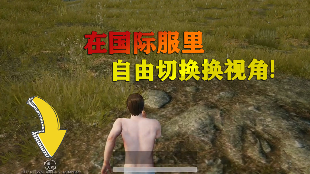 和平精英揭秘真相:在国际服自由切换第一人称视角!怎么做到的?