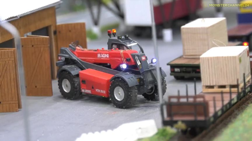 精致的德国小比例#工程机械模型 #rc模型 #仿真模型