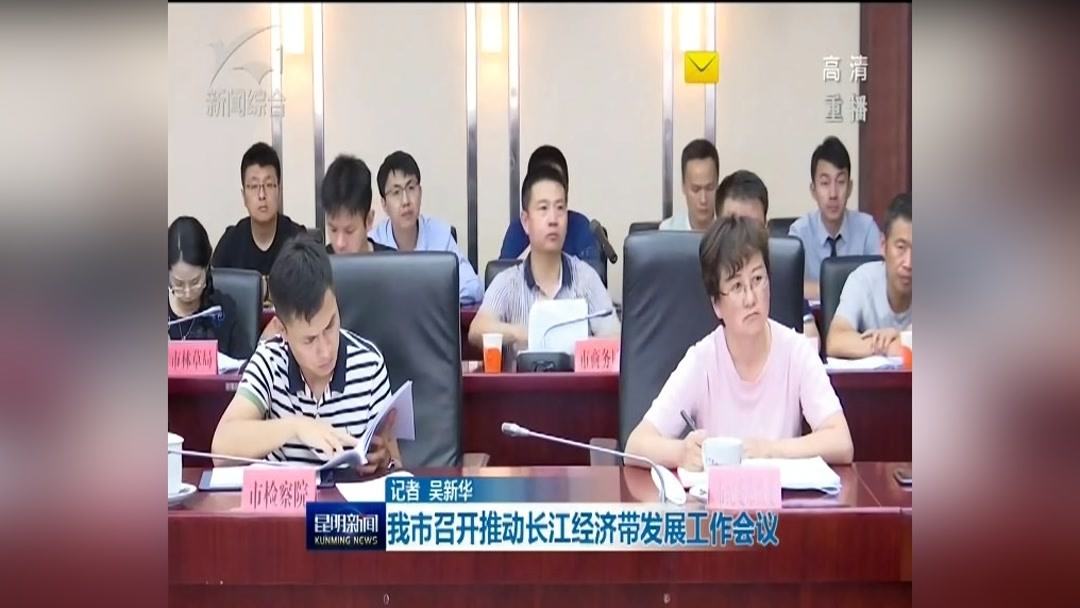 我市召开推动长江经济带发展工作会议
