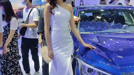 2020广州车展,寻找最美车模,全部灭灯行不行啊?