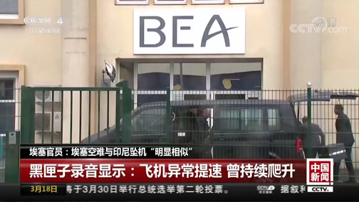 [中国新闻]埃塞官员:埃塞空难与印尼坠机“明显相似”