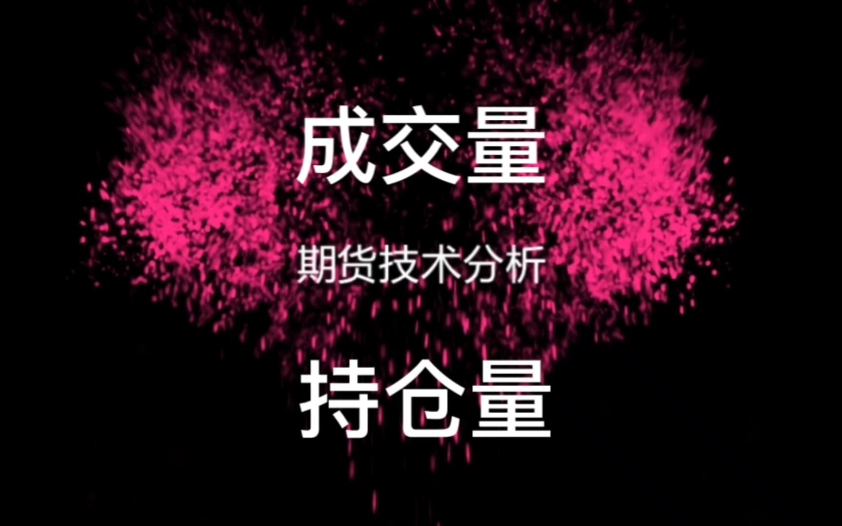 成交量和持仓量对于价格有什么样的预测意义?