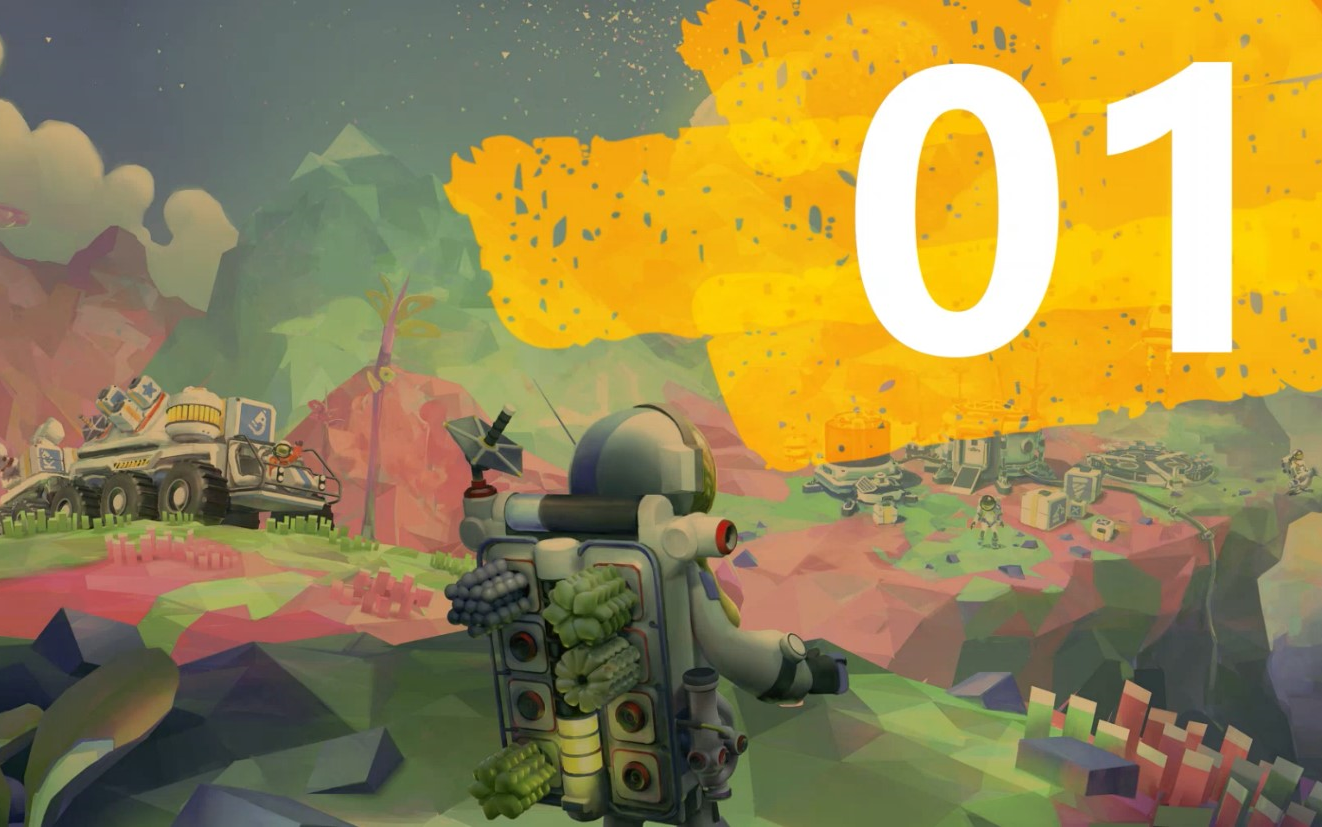 [异星探险家]Astroneer 01 从零开始的异星探险之旅,基地初建