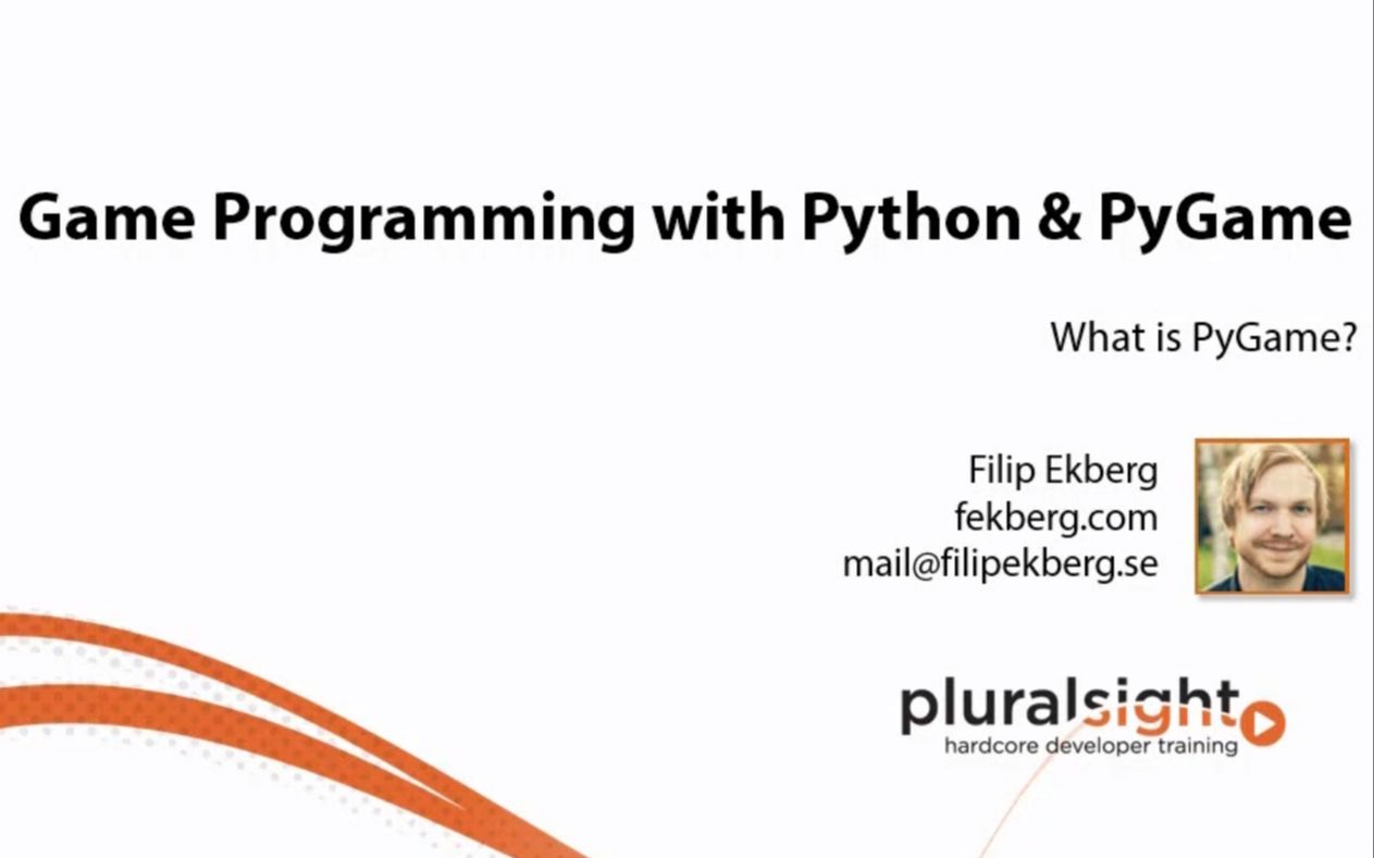Python+PyGame游戏开发ch01 - 01. Introduction