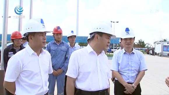 省政府工作到琼海文昌开展“两个确保”百日大行动检查