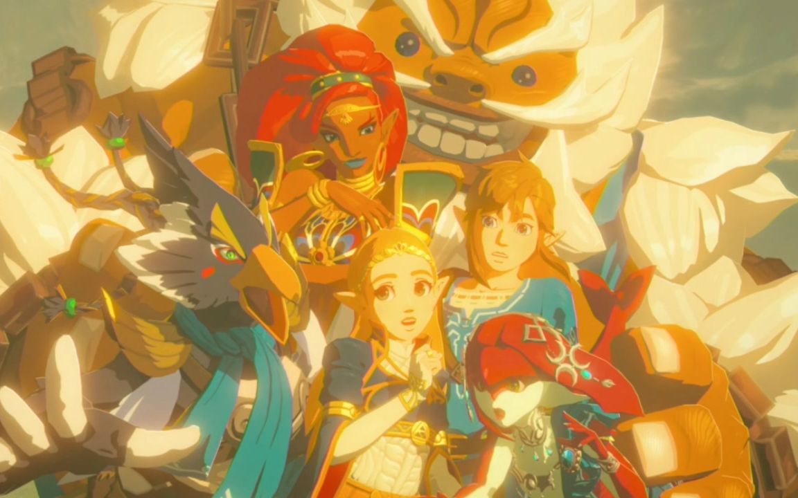 中文版塞尔达传说:旷野之息DLC2:英杰之诗智障直播录像
