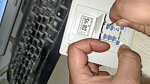 科德 86型 墙装定时器724/725设置视频