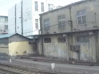 (车厢视角)T290次列车离开许昌车站