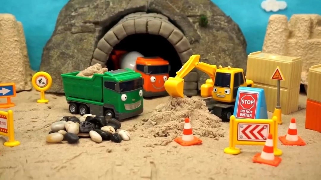 工程车巴士 第1集 宝宝巴士的工程车巴士