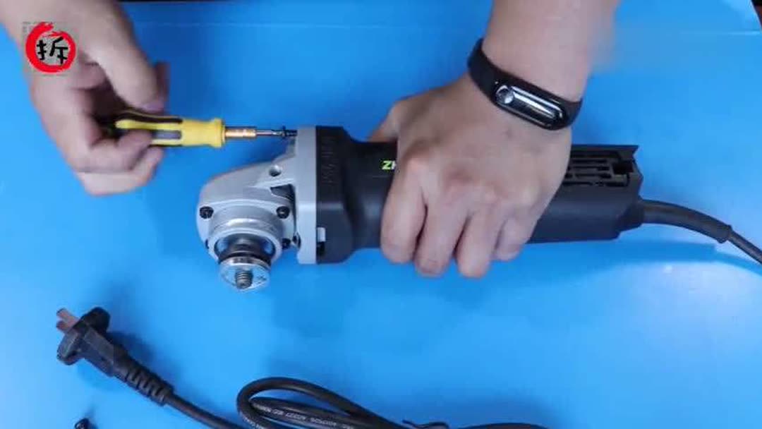 拆个角磨机差点把工具拆废了