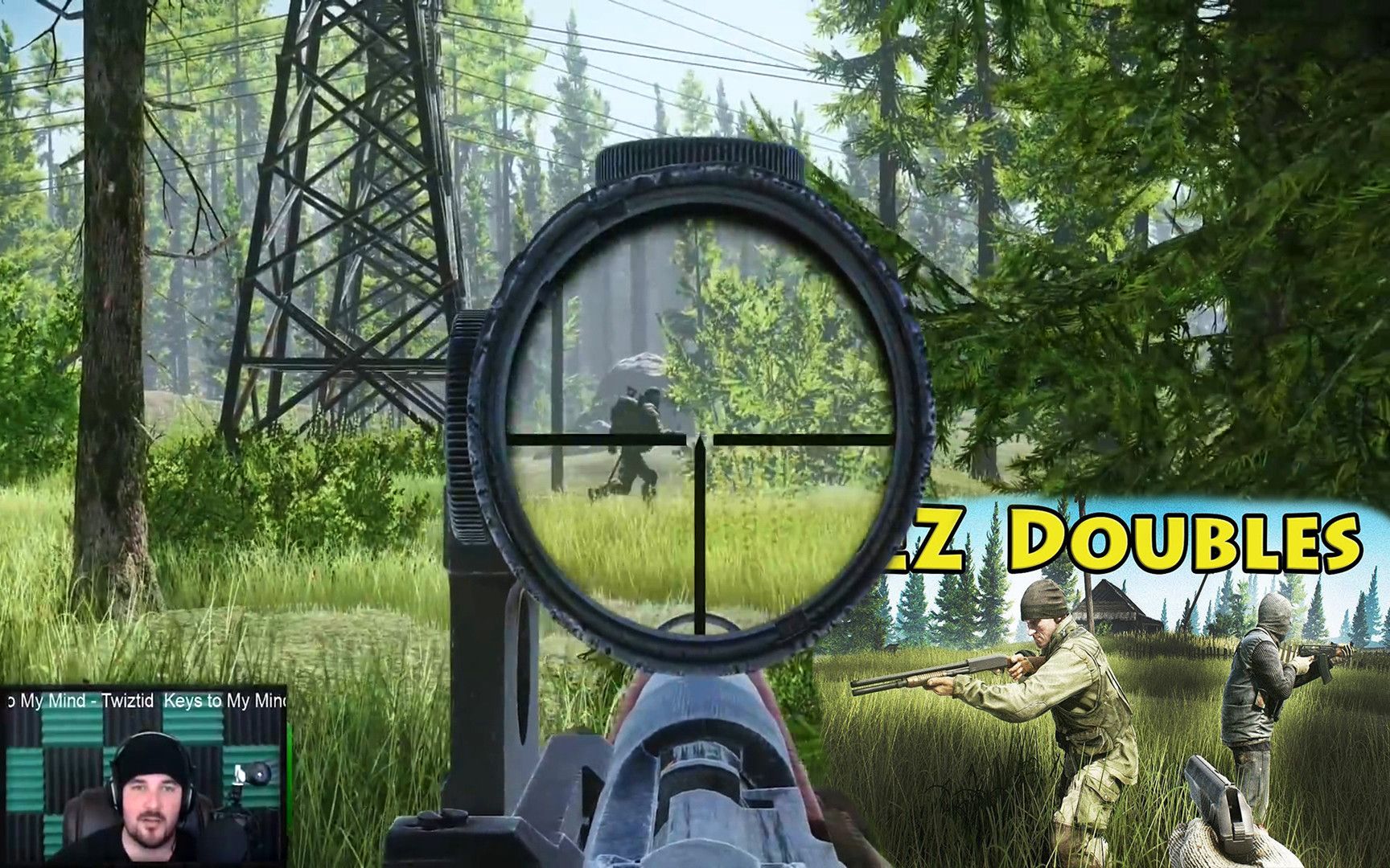 【逃离塔科夫骚话王】出现了,老莫辛人!移动靶!EZ Doubles - Escape ...