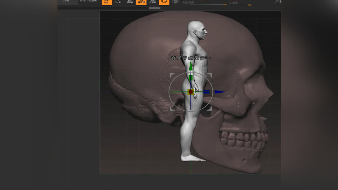 1.zbrush2018软件界面讲解__华子教你学zb_zbrush圆雕教程