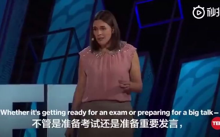 TED演讲:如何避免在压力之下发挥失常
