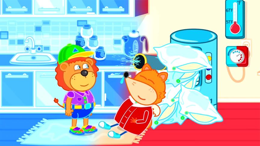 狮子动画:小狮子感冒传染给小狐狸,狮子已经好了,狐狸能治好吗