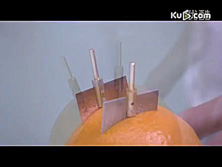 九年_13 水果电池 初中物理实验 - 酷6网