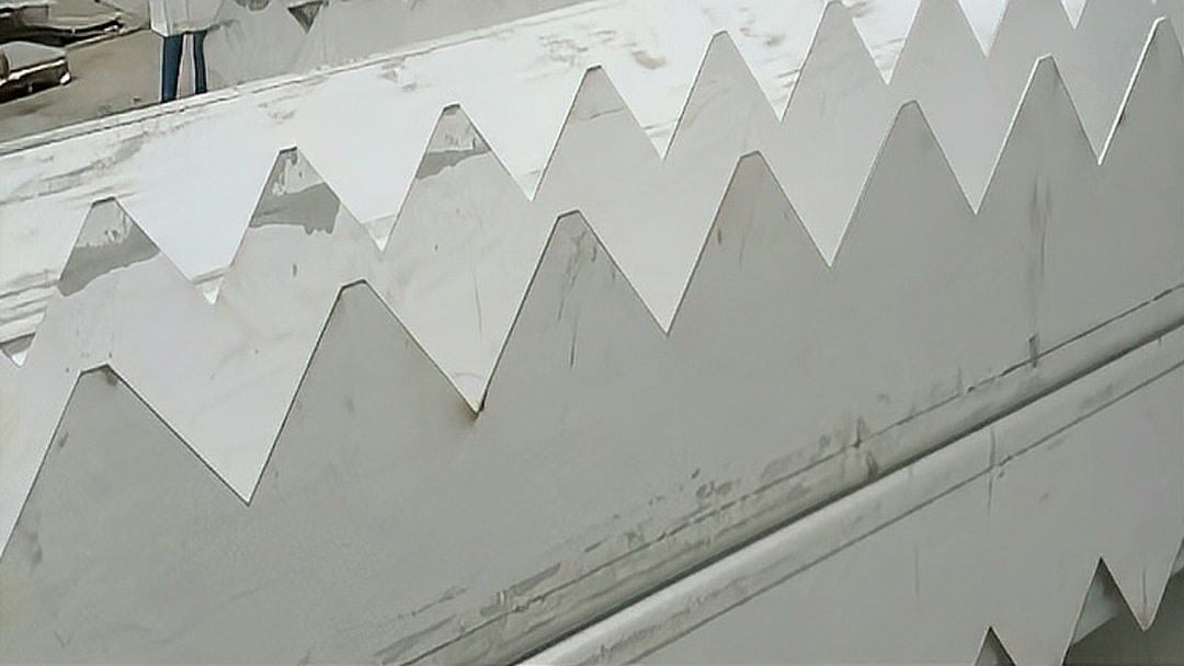 不锈钢304溢流三角堰板安装效果视频