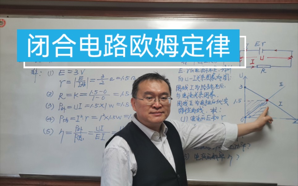 高考总复习《恒定电流》之闭合电路欧姆定律