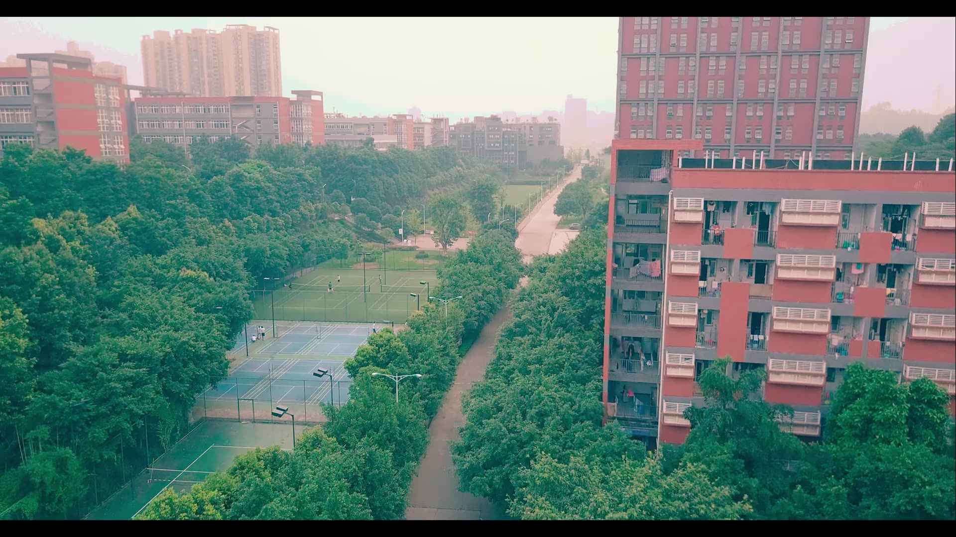 大疆御D-log调色尝试-移通学院(色阶断层了!呜呜呜)