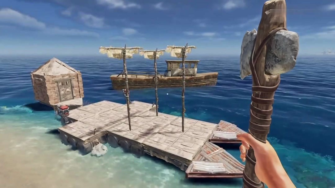 【荒岛求生】我发现了一个超大集装箱,是信号枪召唤的空投吗?