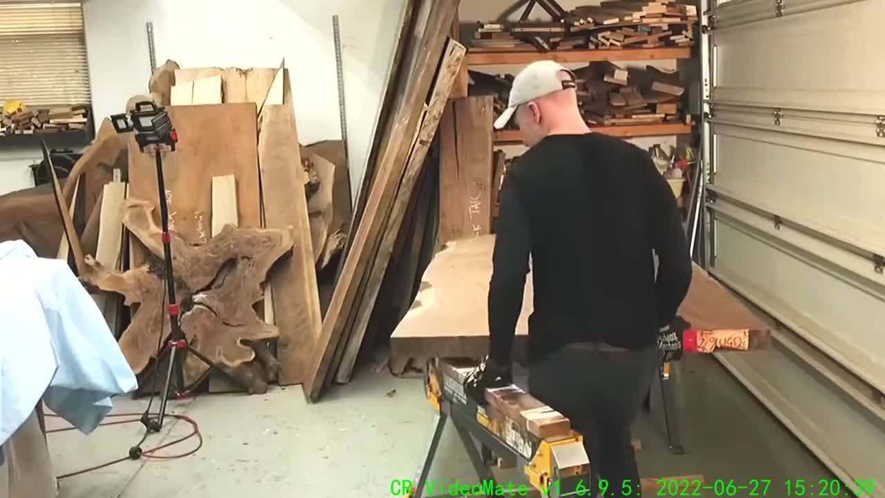 2万块买一整张实木板,加工后被土豪看上,直接问我10万卖不卖