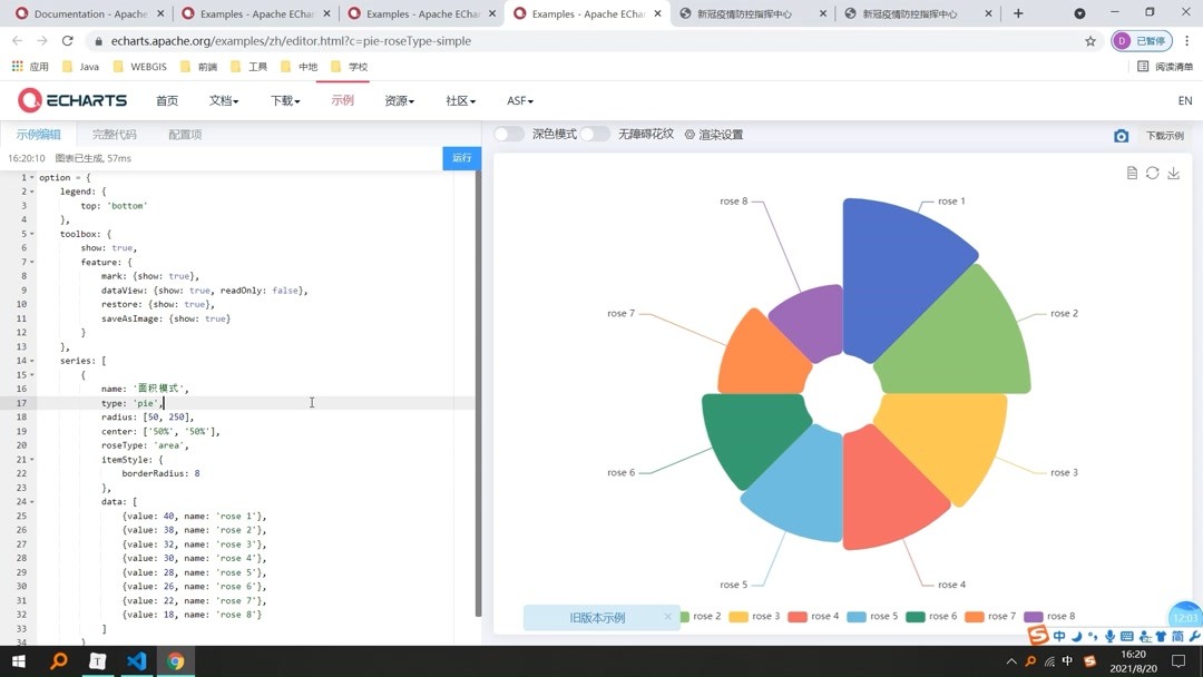 GIS | Echarts数据可视化实战项目,新冠疫情防控指挥系统(04)