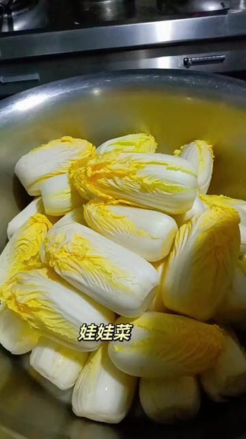 家常泡娃娃菜,过年肉吃腻了来上一盘特别解馋 泡椒娃娃菜家常美食