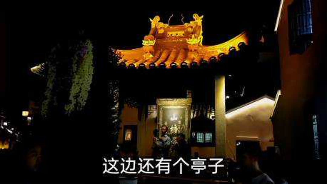 实拍苏州七里山塘 走进去就被吓一跳 人太多了