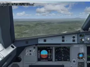 微软模拟飞行空客A321香港-广州