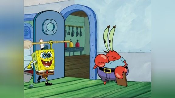 海绵宝宝《上班迟到》经典片段2