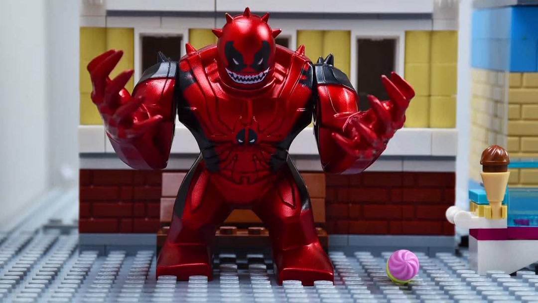 乐高绿巨人vs毒液 超级英雄定格动画