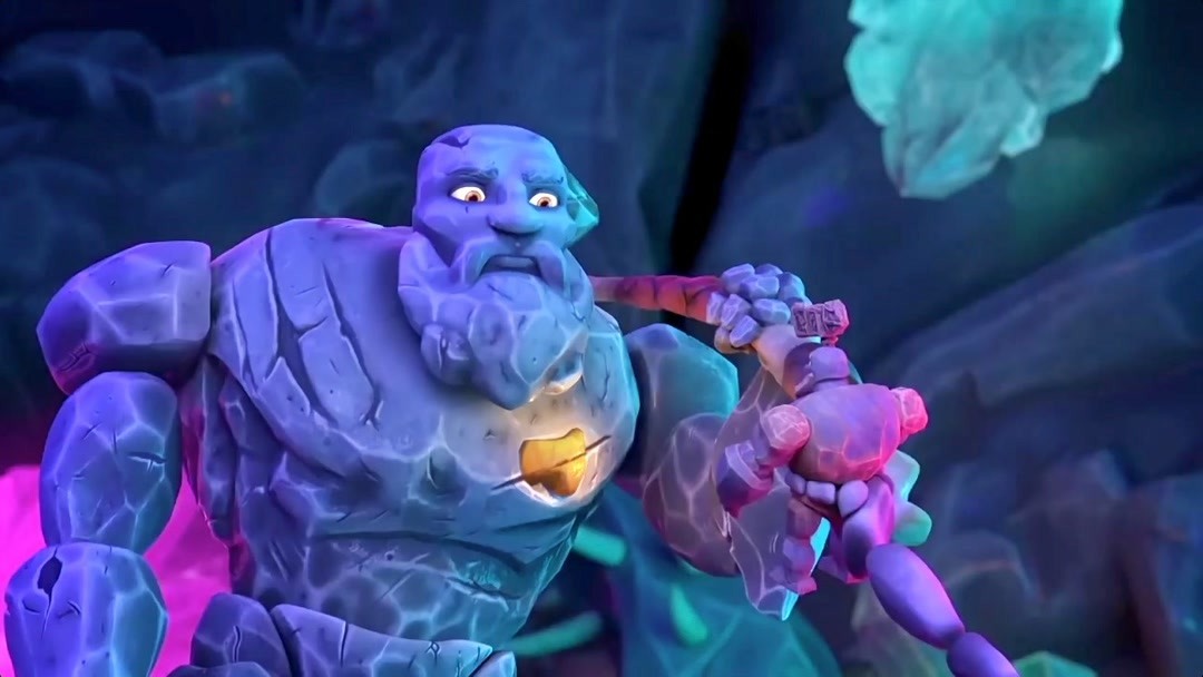 治愈系动漫短片,巨人有会发光的心脏,却突然不亮了