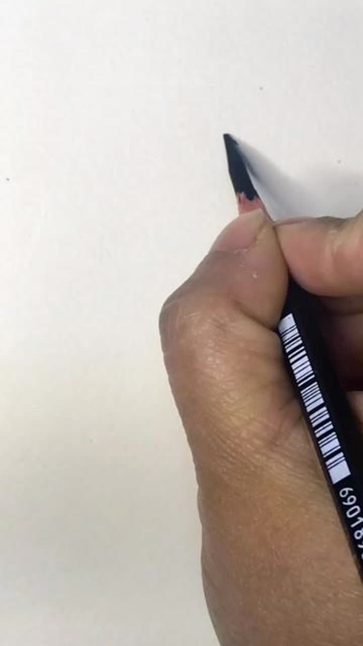 #简笔画#画画 数字6和1就能画出小猫咪