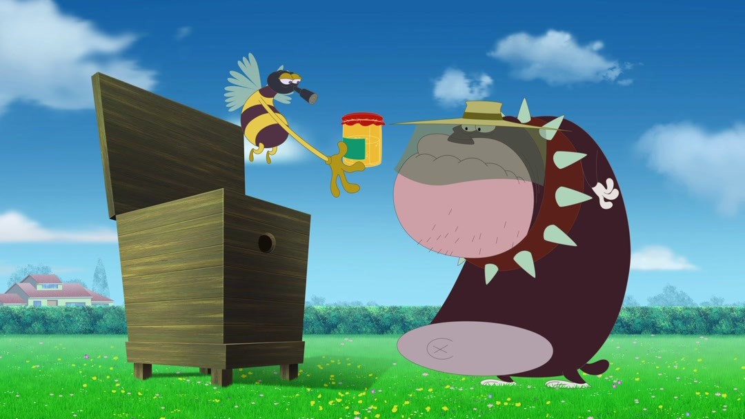 爆笑奥吉猫 第7季 第9集 黑白世界