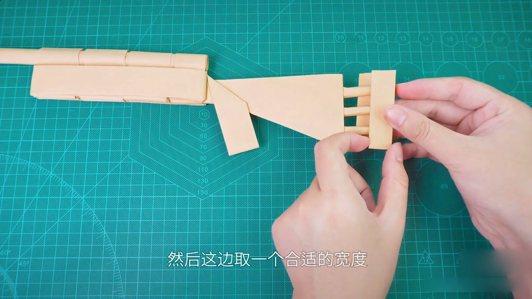 折纸M24狙击枪,特别好看,快折一把来玩