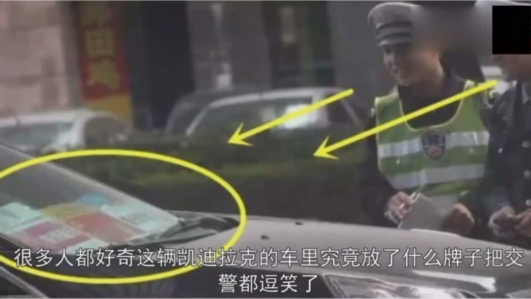 交警正准备开罚单,不料看到车牌后不厚道的笑了,搞笑到没憋住!