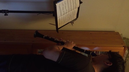 成都单簧管教学视频(莫扎特A大调协奏曲片段)